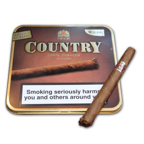 Neos Country Wilde Cigars - Tin of 10 (10 cigars)